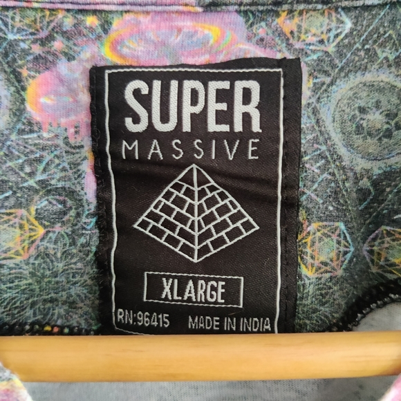 Super Massive | Shirts | Vintage Super Massive Psychedelic Mushrooms ...